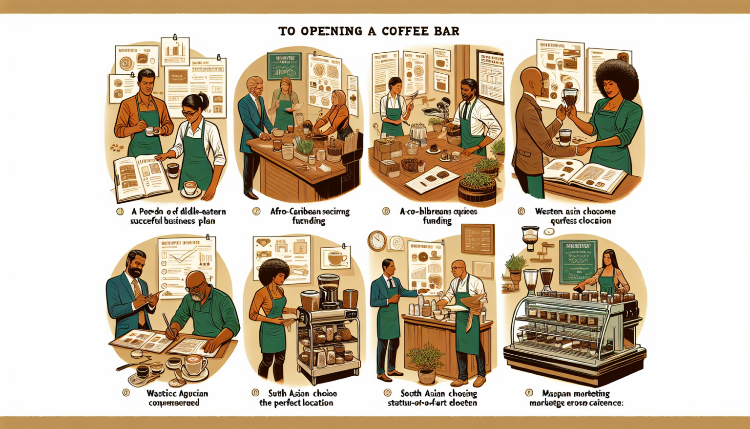10 Essential Steps for Opening a Coffee Bar - Coffee Bean Cafe
